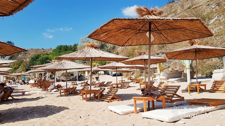Thracian cliffs beaches on Black Sea Argata Beach Bendida Beach
